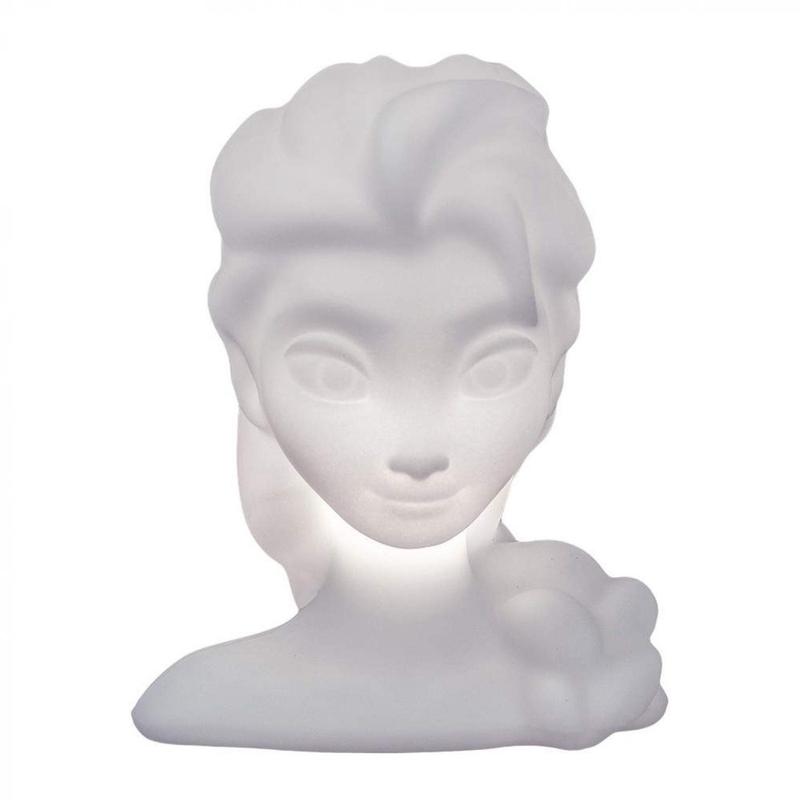 Luminária de Mesa Elsa Frozen Disney Usare Branco - Luminária de Mesa ...
