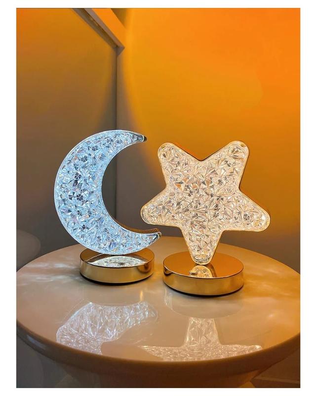 Luminária de Mesa Em Forma Variadas Luz Suave Durável Armação de Ferro ...