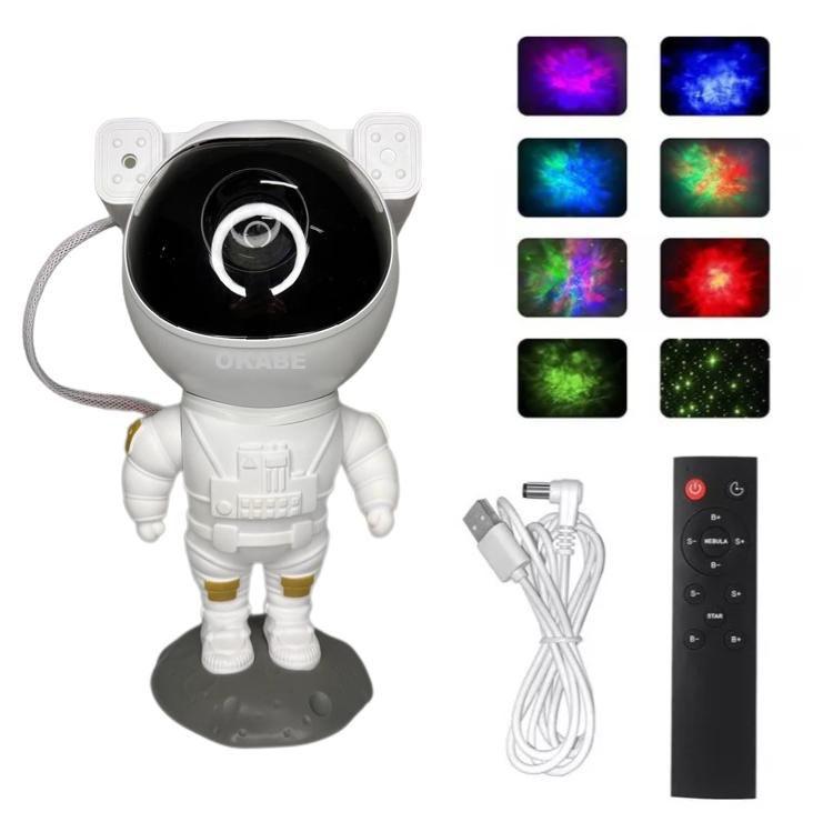 Luminária Led Astronauta Projetor Potente Galáxia Nébulas Céu Estrelado ...