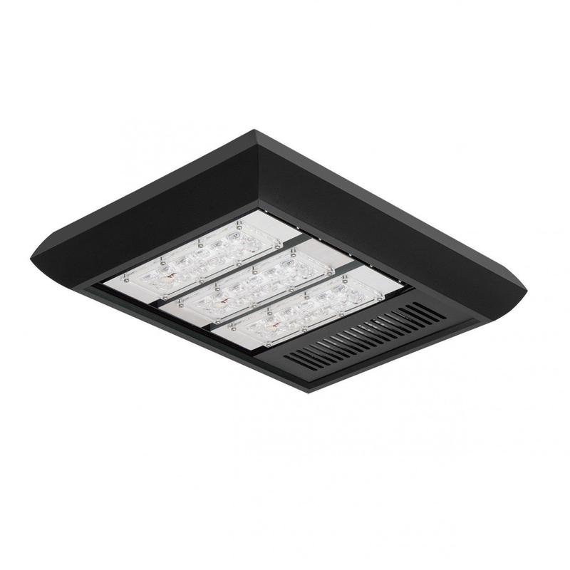 Luminária LED Sobrepor Externa LEX11-S3 Abalux Preto Luz Branca 5000K ...
