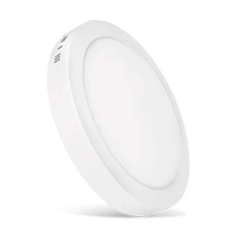 Luminária Paflon Led Sobrepor Redonda 18W 6500K Fria Elgin - Luminária ...