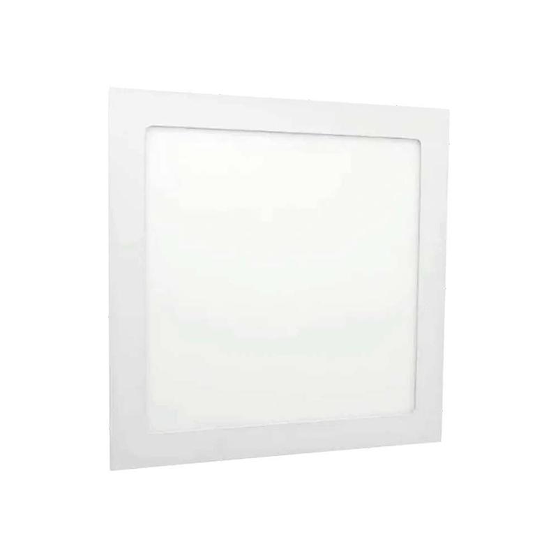 Luminária placa de led embutir 62cm x 62cm e temperatura de cor 3000k ...