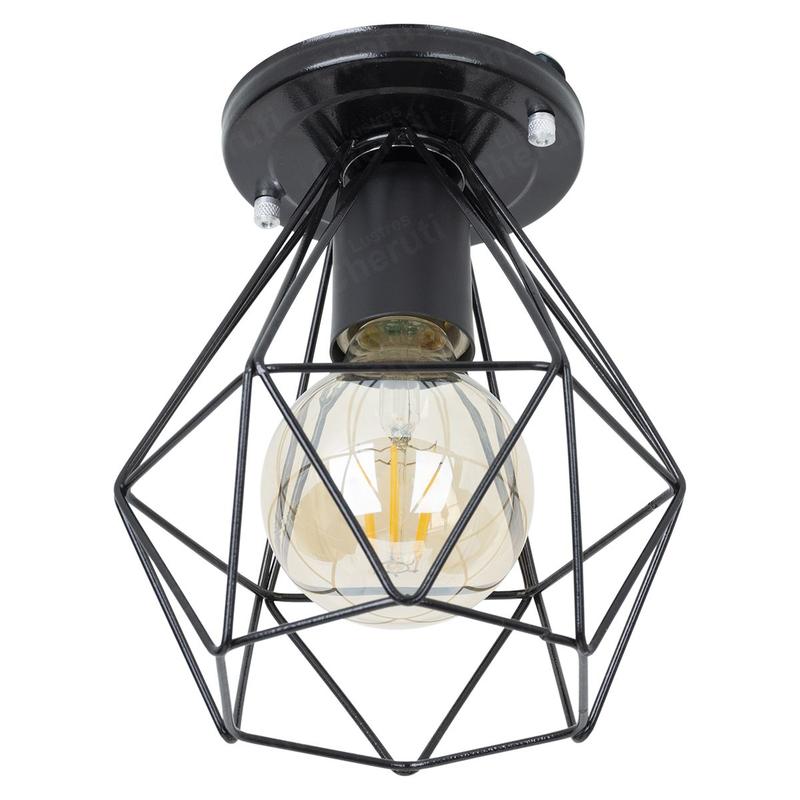 Luminaria retro aramado Diamante M - e27 cheruti - lustres cheruti ...
