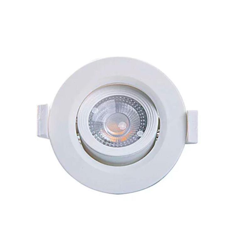 Luminária Spot Led 7w PAR 20 Redonda Branco Quente e Frio Intral - Spot ...