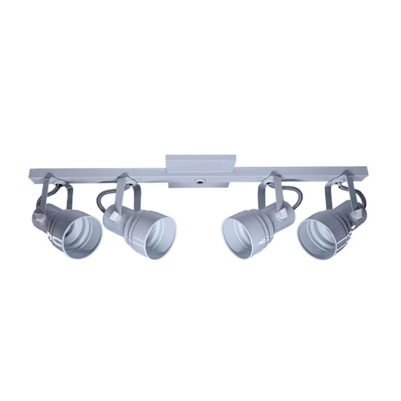 Luminária Spot Trilho P4 Lâmpadas Bivolt Branco Ed Luz Mix - Ed-Luz Mix ...