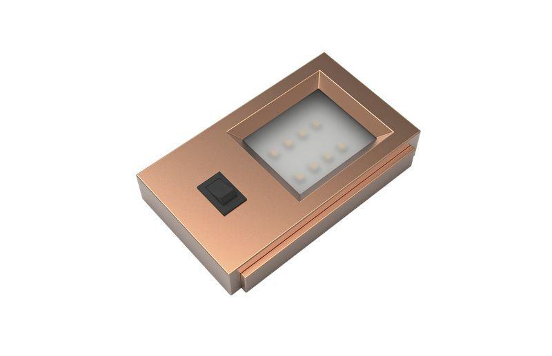 Luminaria Unno 220v Interruptor Red Gold Quente Ar - Nuze - Luminária ...