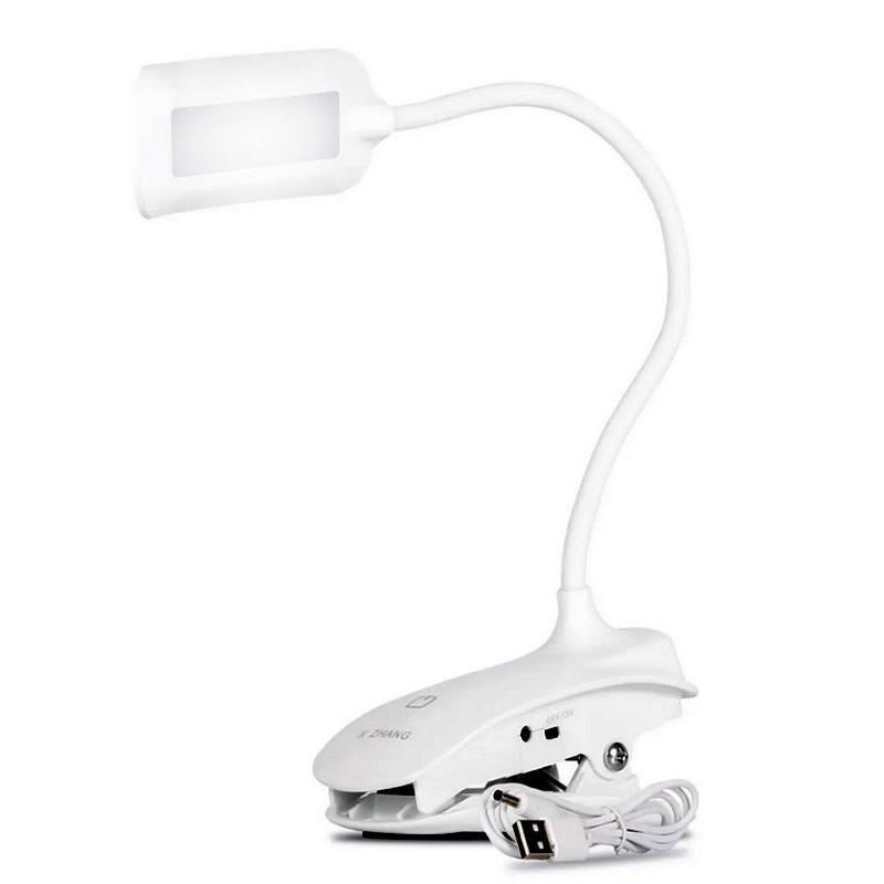 Luminária USB Touch Led Flexível Branca - Win Cabos - Luminária de Mesa ...
