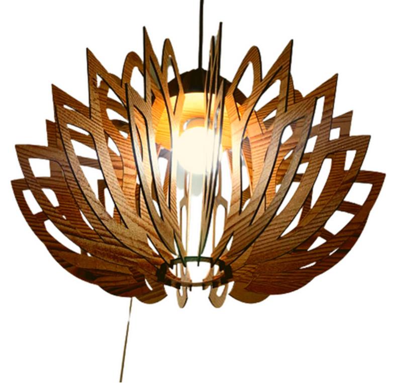 Luminarias FLOR DE LOTUS - casinha feliz - Luminária - Magazine Luiza