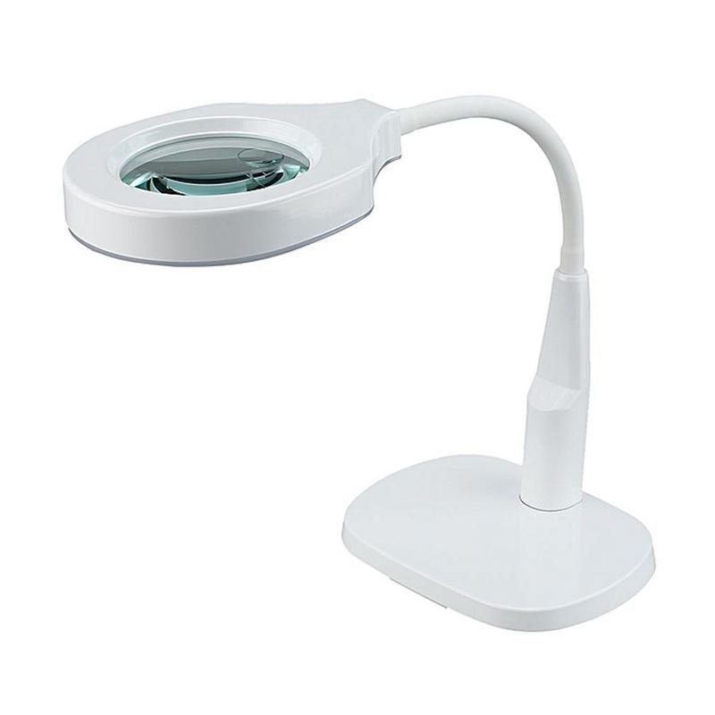 Lupa De Mesa E Bancada Com Garras Table Magnifier Lamp - Lupa de Mão ...