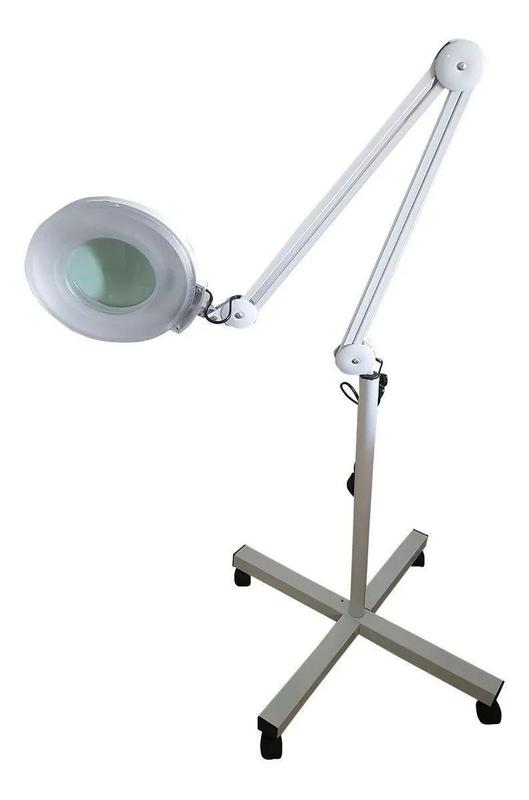 Lupa Estética De Tripé Com Led Bivolt Multi Uso Teem Tm 5090 - Lupa ...