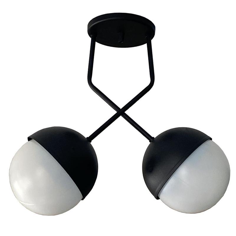 Lustre Luminária Sputnik Globo 4 Braços Luminária Industrial - Ilustre ...