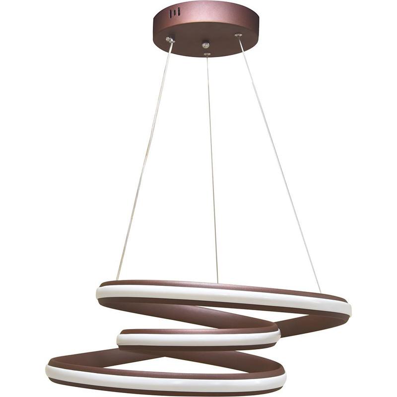 Lustre Pendente Led Kile Marrom 2093 Bivolt - Nordecor - Lustre ...