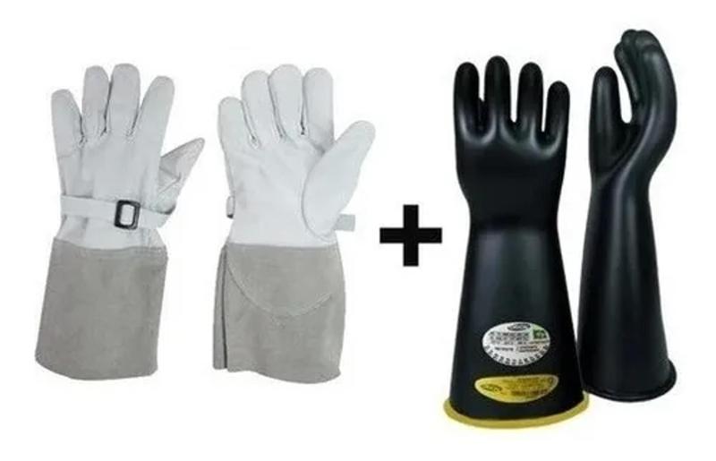 Luva Alta Tensao Classe 2 20kv 17000v + Luva De Cobertura - Orion - Luva de Frio - Magazine Luiza