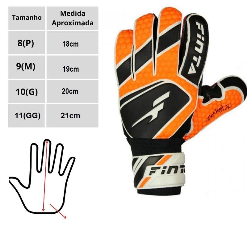 Luva Campo Fintal LETHAL Adulto - Luva de Goleiro - Magazine Luiza