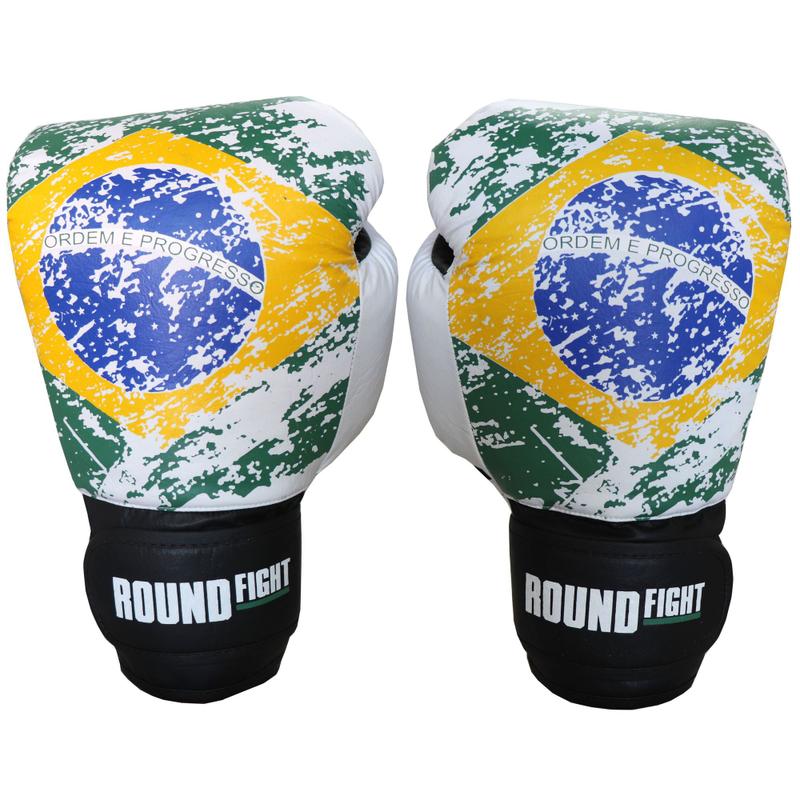 Luva De Boxe Do Brasil / Muay Thai Treino e Luta / Copa do Mundo ...