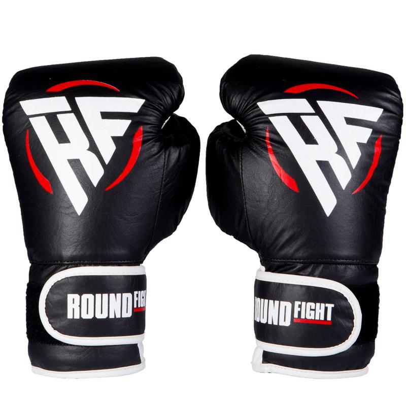 Luva De Boxe para Treino e Luta / Muay Thai /kickboxing - Round Fight ...