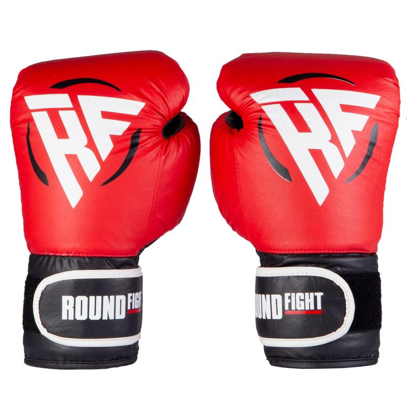 Luva De Boxe para Treino e Luta / Muay Thai /kickboxing - Round Fight ...