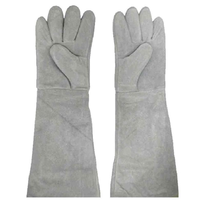 Luva de raspa reforcada punho longo 20cm wurth 08994502 - EPI ...