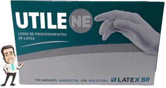 Luva Látex Descartável Procedimento Uso Geral - UTILE NE - Luvas ...