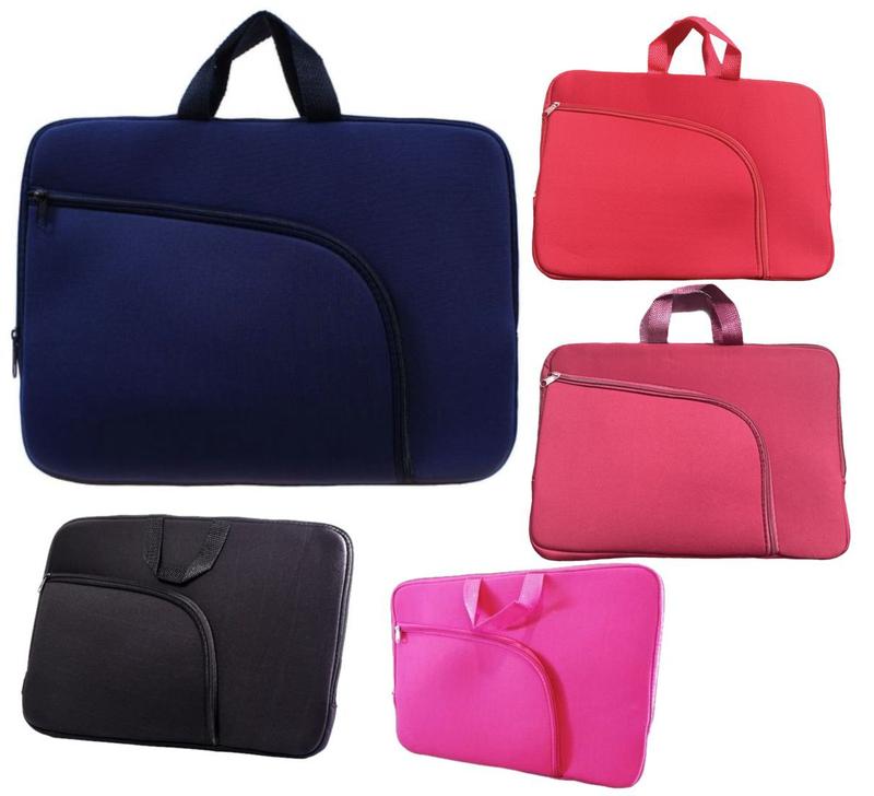 Luva Macia Capa Case Estojo com Bolso e Alça para Notebook de até 14 ...