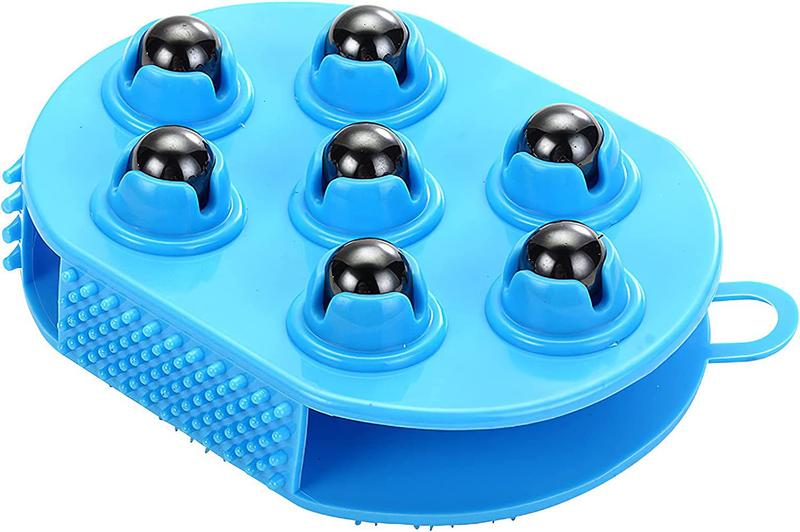 Luva massagem manual massagem nas costas pescoço pé ombro perna alívio ...