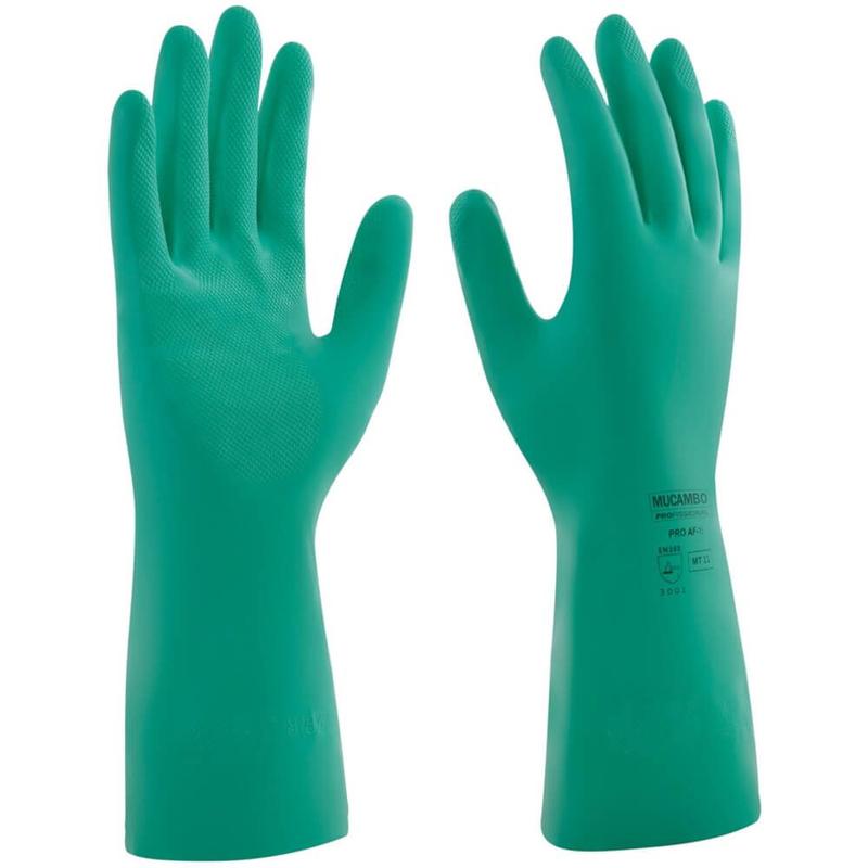 Luva Nitrílica Flocada Anti-Derrapante Nitrilsafe Pro AF-15 - PA48550 ...