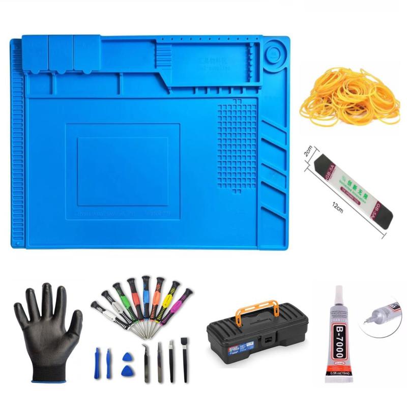 Luva Tapete Antiestática Kit 16 Chaves Cola B-7000 Elástico - Versatile ...