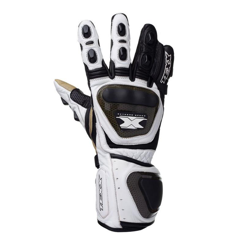 Luva texx suprema evolution kangaroo branca l - Luva Motociclista ...