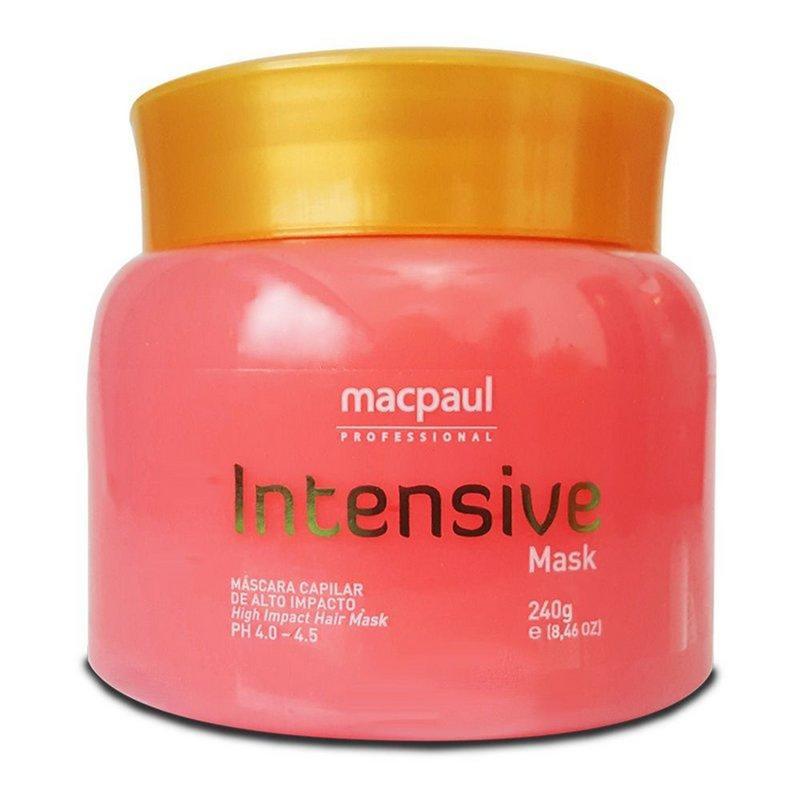 Mac Paul Intensive Mask Máscara de Morango Capilar 240g - Forever Liss ...