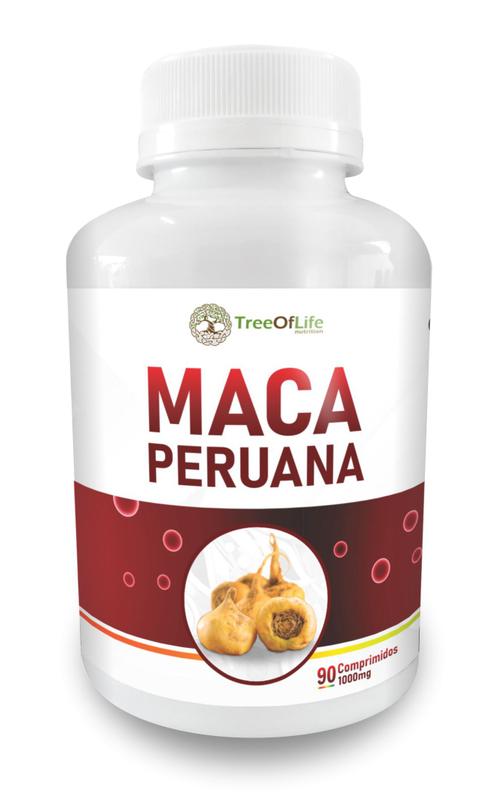 Maca 90 Comprimidos 1000mg Tree - Tree of Life - Fitoterápicos ...