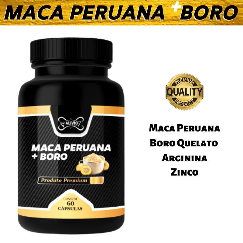 Maca + Boro 1 pote Natural Original - Maca Premium - Pote - Magazine Luiza