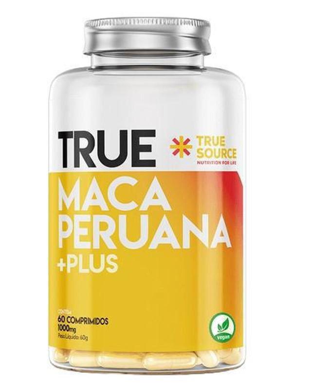 Maca plus 1000mg - 60 comprimidos- true source - Vitaminas A-Z ...