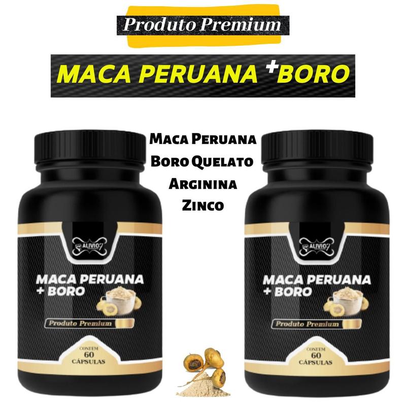 Maca Premium 120 Cápsulas 2 Potes 60dias - Cafeína - Magazine Luiza