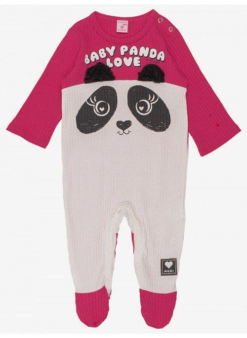 Macacao infantil para bebezinha manga longa - MOMI - Macacão e ...