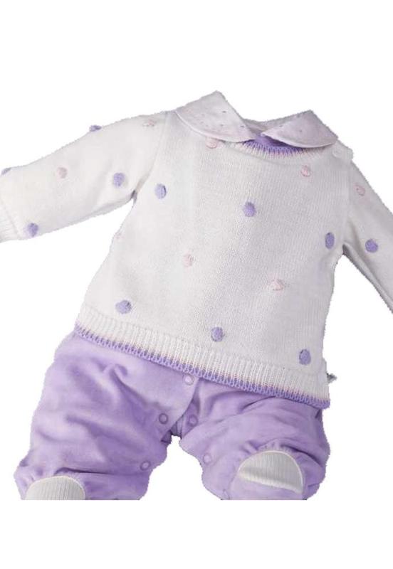 Macacão Lilás Tricote Plush Infantil Beth Bebê - Macacão e Macaquinho ...