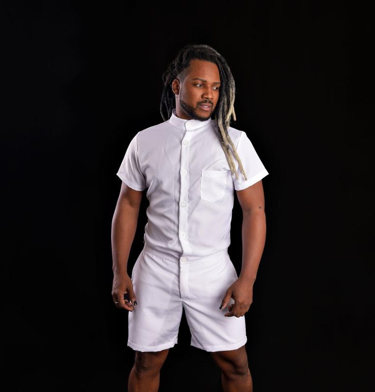 Macacão masculino alfaiataria branco - Surton - Macacão Masculino ...