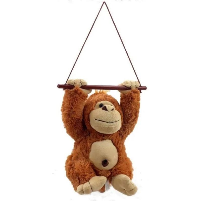 Macaco De Pelúcia Que Assobia Fiu...fiu Ferrugem 30 Cm - fIZ - Pelúcia ...