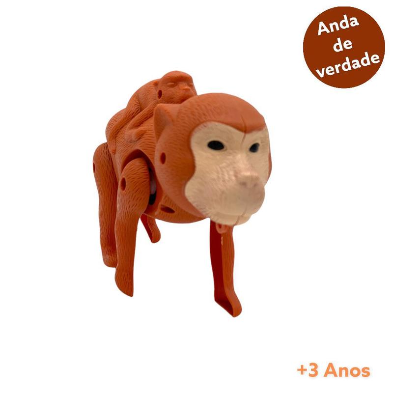 Macaco Eletrônico á Pilha Brinquedo Infantil - Wellmix - Autorama e ...