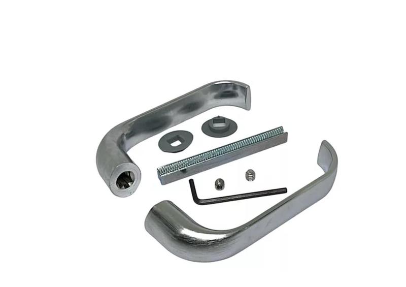 Maçaneta Alavanca Maciça 37 stam de Fechadura de Porta Cor Inox ...