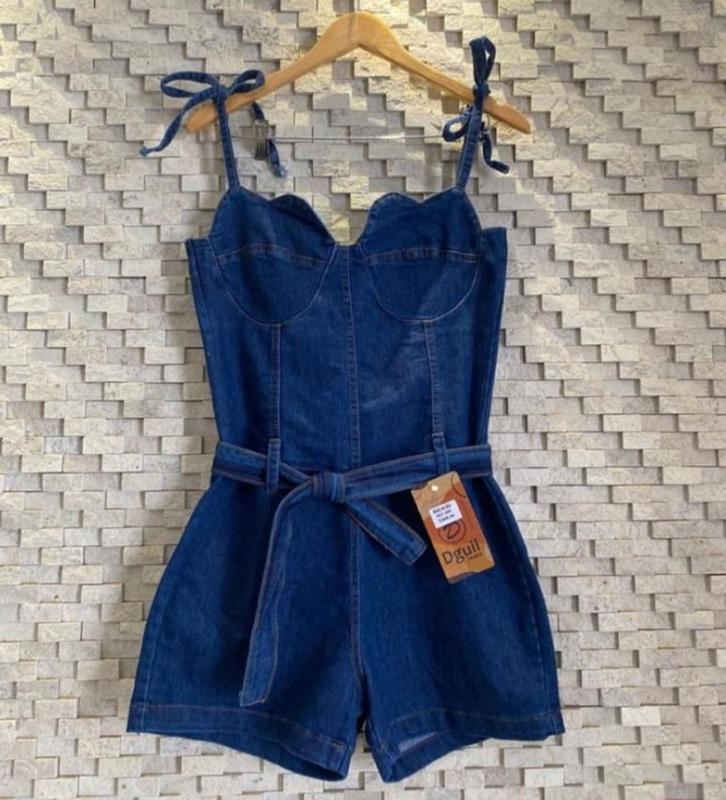 Macaquinho jeans de alça - Mabela - Macacão e Macaquinho Feminino ...