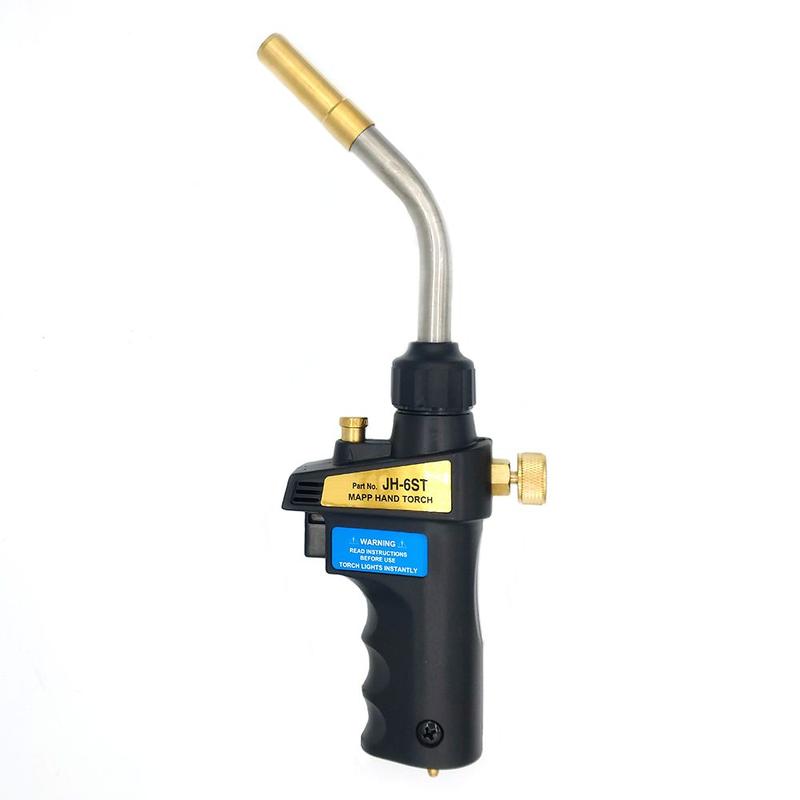 Maçarico Turbo Torch Acendimento Auto + Mapp Bernzomatic - Maçarico ...