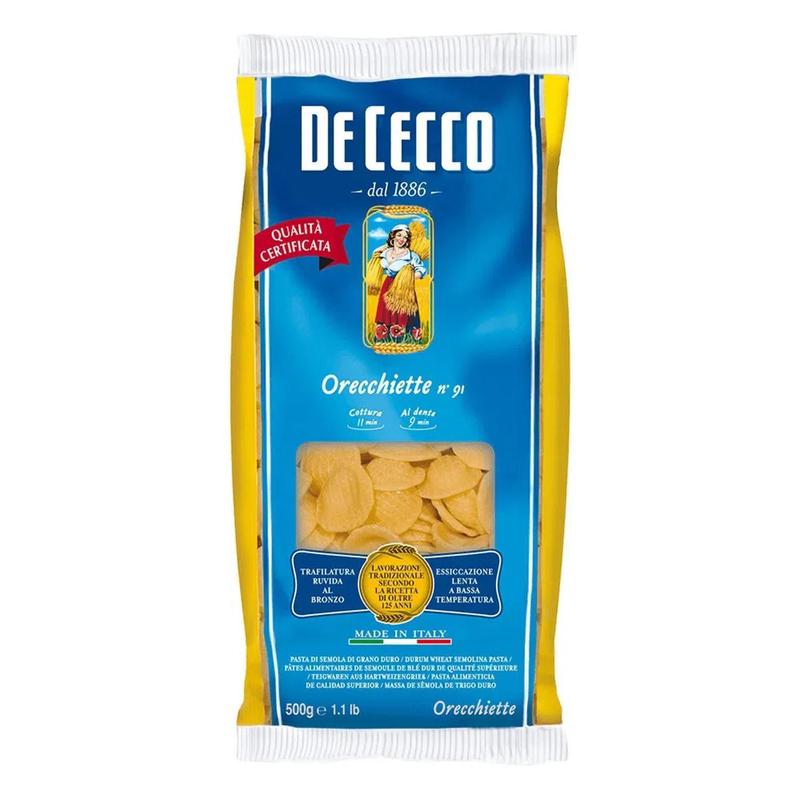 Macarrão De Cecco Orecchiette 500 G - Macarrão - Magazine Luiza
