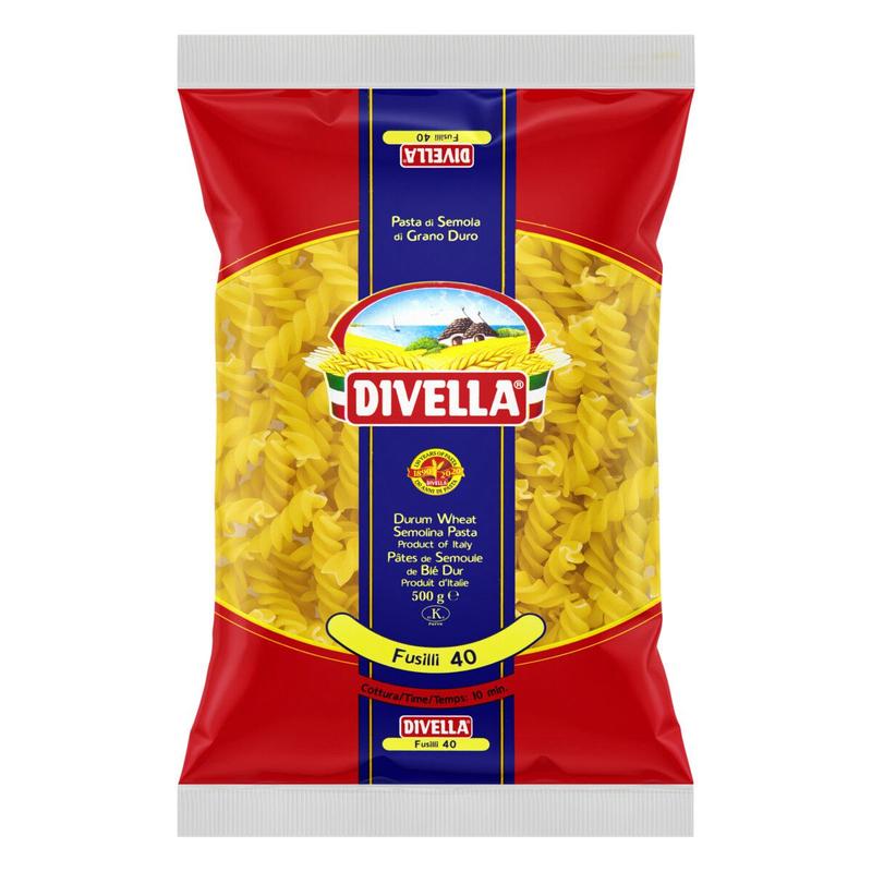 Macarrão Fusilli DIVELLA 500g - Macarrão - Magazine Luiza