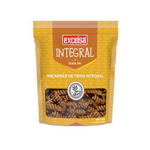 Macarrão Integral Espiral Excelsa 200g - Macarrão - Magazine Luiza