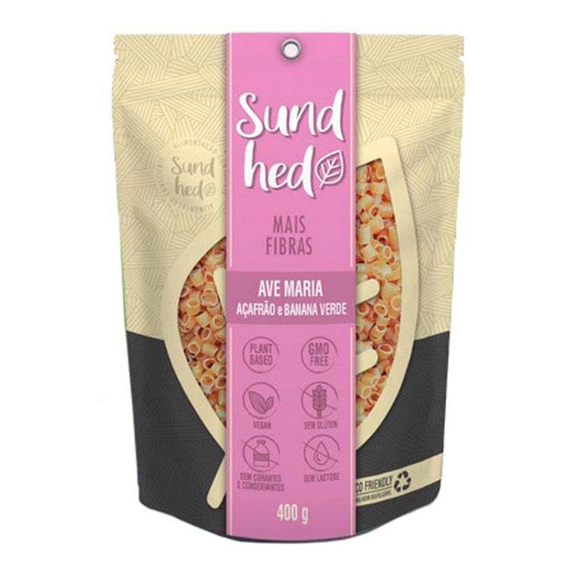 Macarrão sem Glúten Ave Maria Açafrão e Banana Verde Sundhed 400g ...