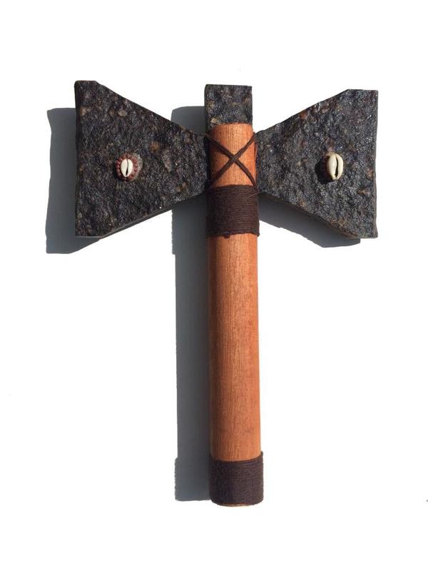 Machado Duplo Orixá Xango Oxé 32 Cm Umbanda E Candomblé - Oba Ogun ...