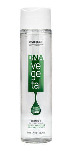 MacPaul DNA Vegetal Shampoo 300ml - MAC PAUL - Shampoo - Magazine Luiza