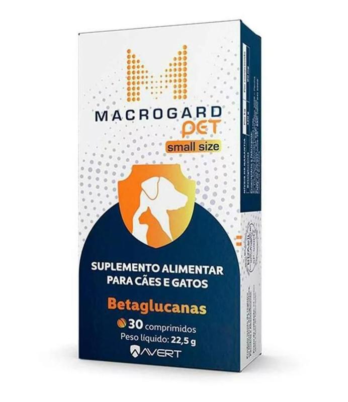 Macrogard Pet Small Size Avert Betaglucanas 30 Comprimidos - Vitaminas ...