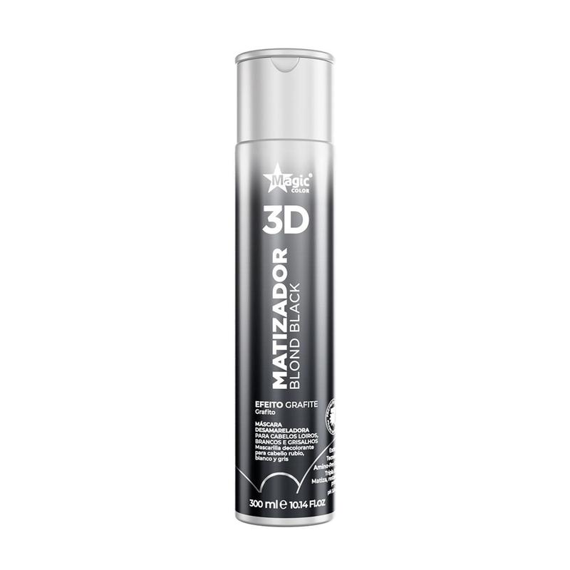Magic Color Matizador 3D Blond Black Efeito Grafite 300 ml - Matizador ...