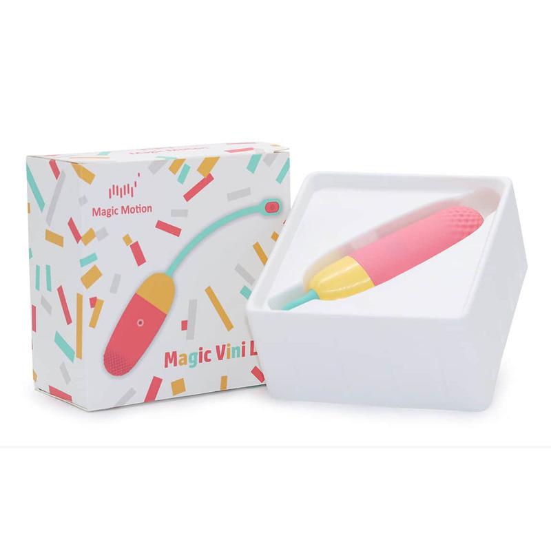 Magic motion vini lite - Cápsula vibratória recarregável em silicone ...
